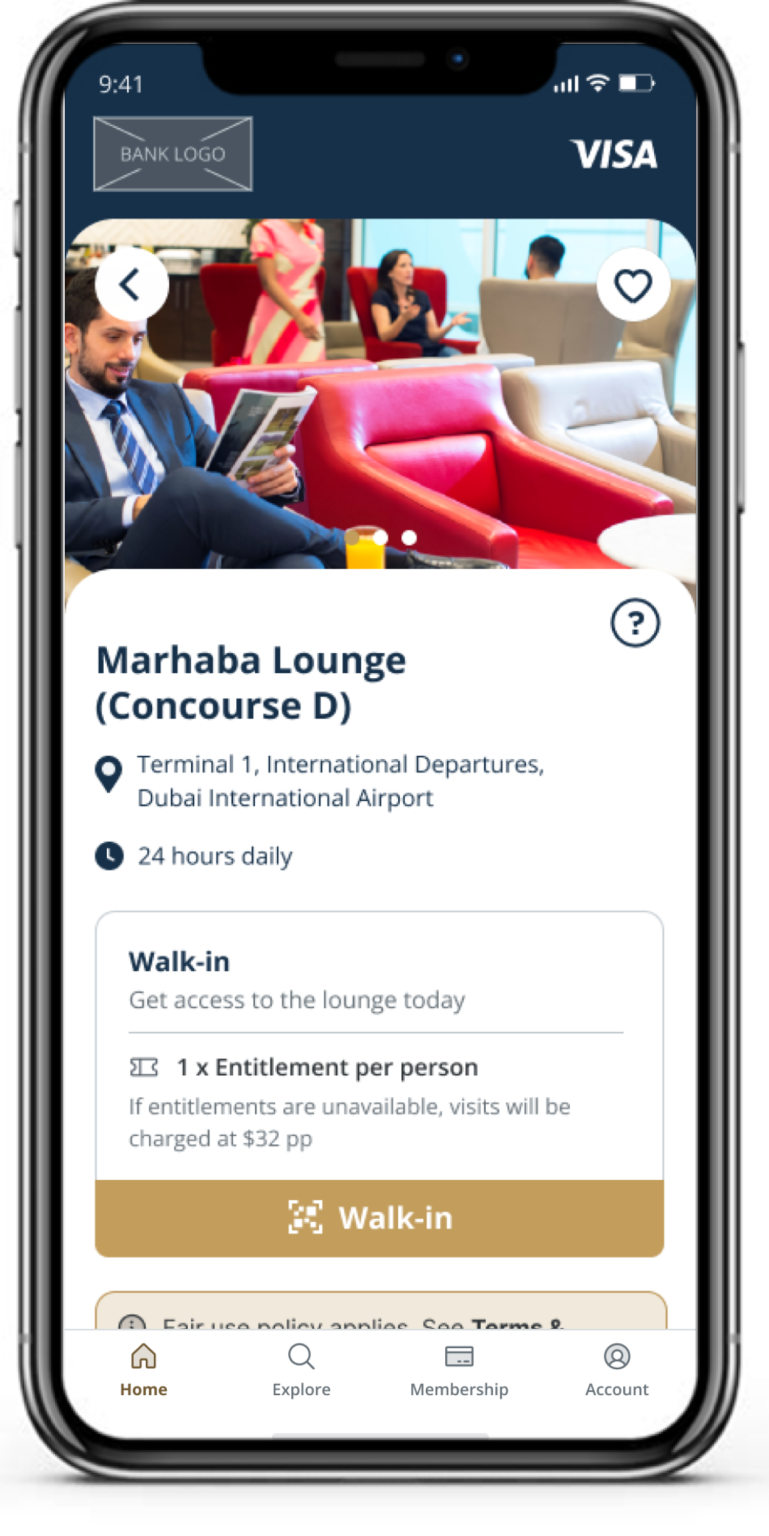 Visa Airport Benefit – Standard Chartered UAE