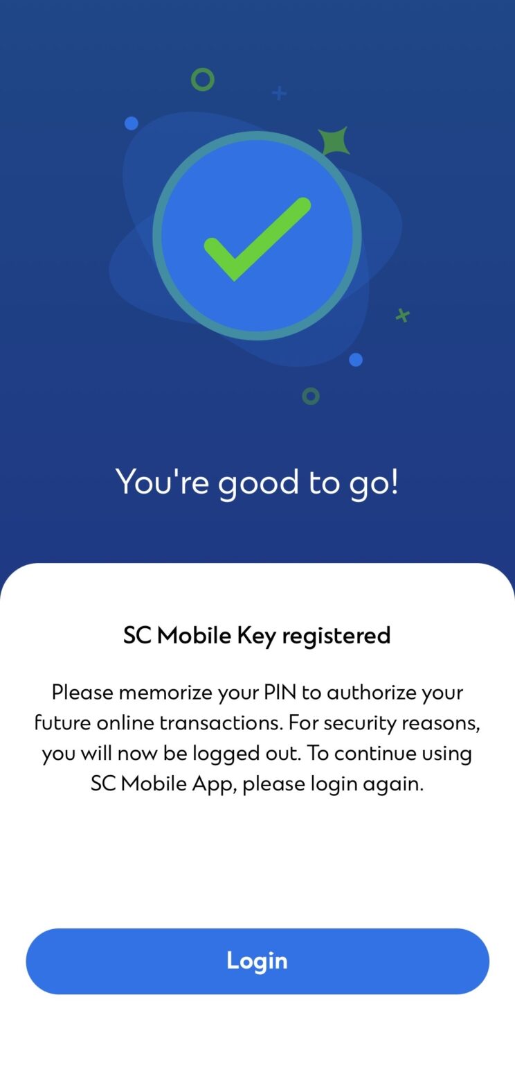 Activate Mobile Key With Enhanced Security – Standard Chartered UAE