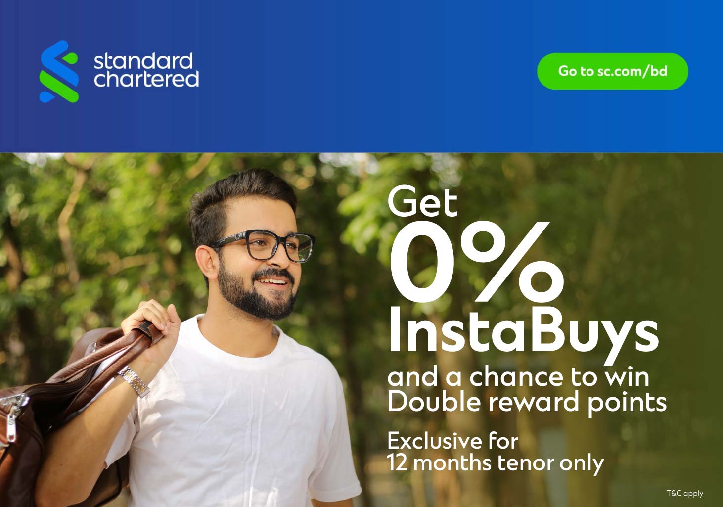 STANDARD CHARTERED | 0% InstaBuy Offers