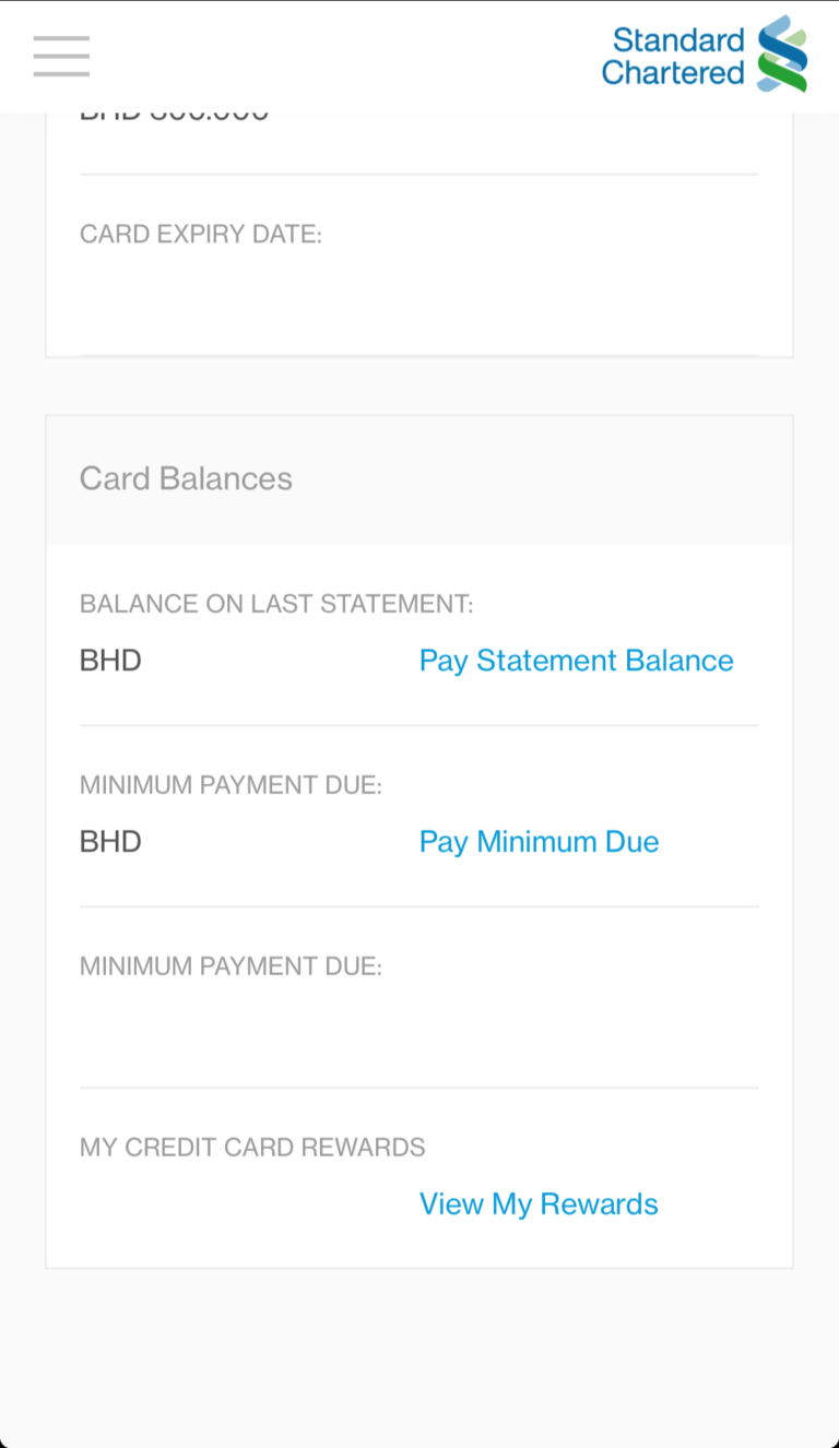 Purchase with Rewards – Standard Chartered Bahrain
