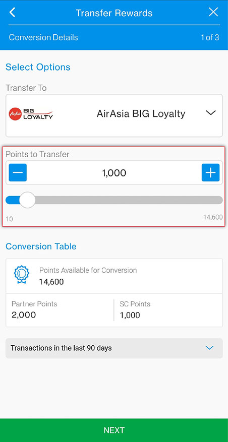 Credit Card Rewards – Standard Chartered Brunei