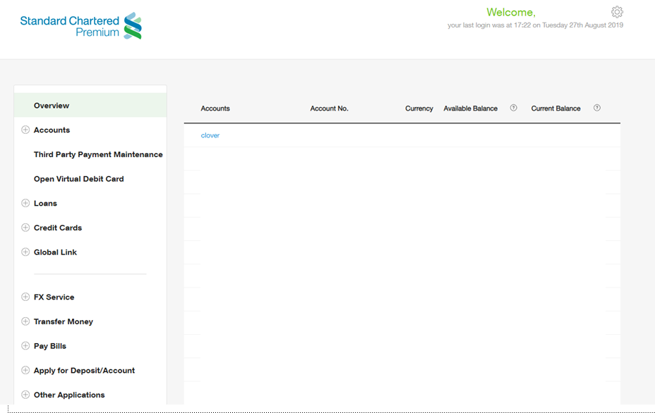 Login & Logout – Online Banking – Bank with Us – Standard Chartered China