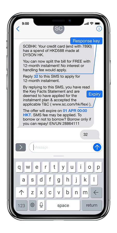 Credit Card Instalment Plan Promotions – edm – Standard Chartered HK