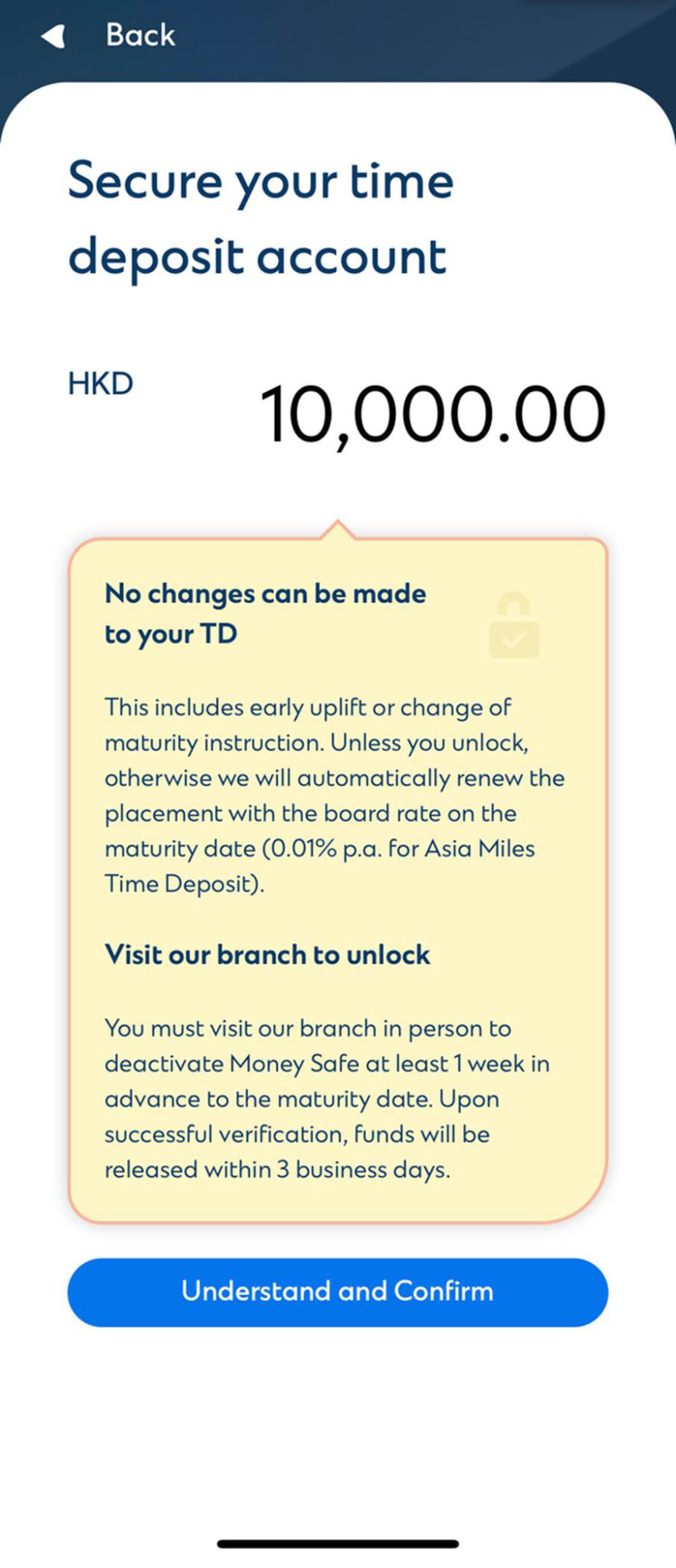 Money Safe – Standard Chartered HK