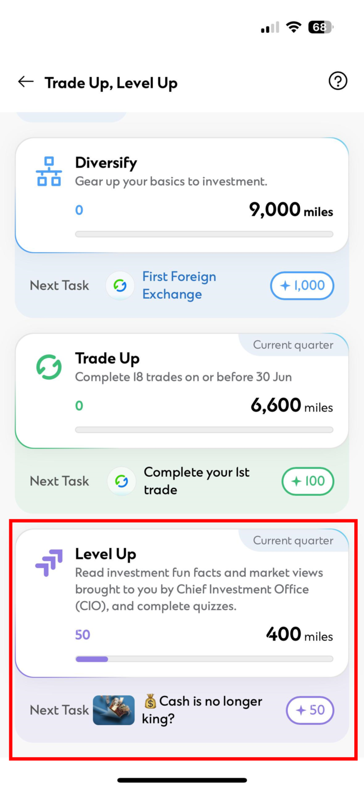 Trade Up Level Up | Tailored Investment Solutions – Standard Chartered HK