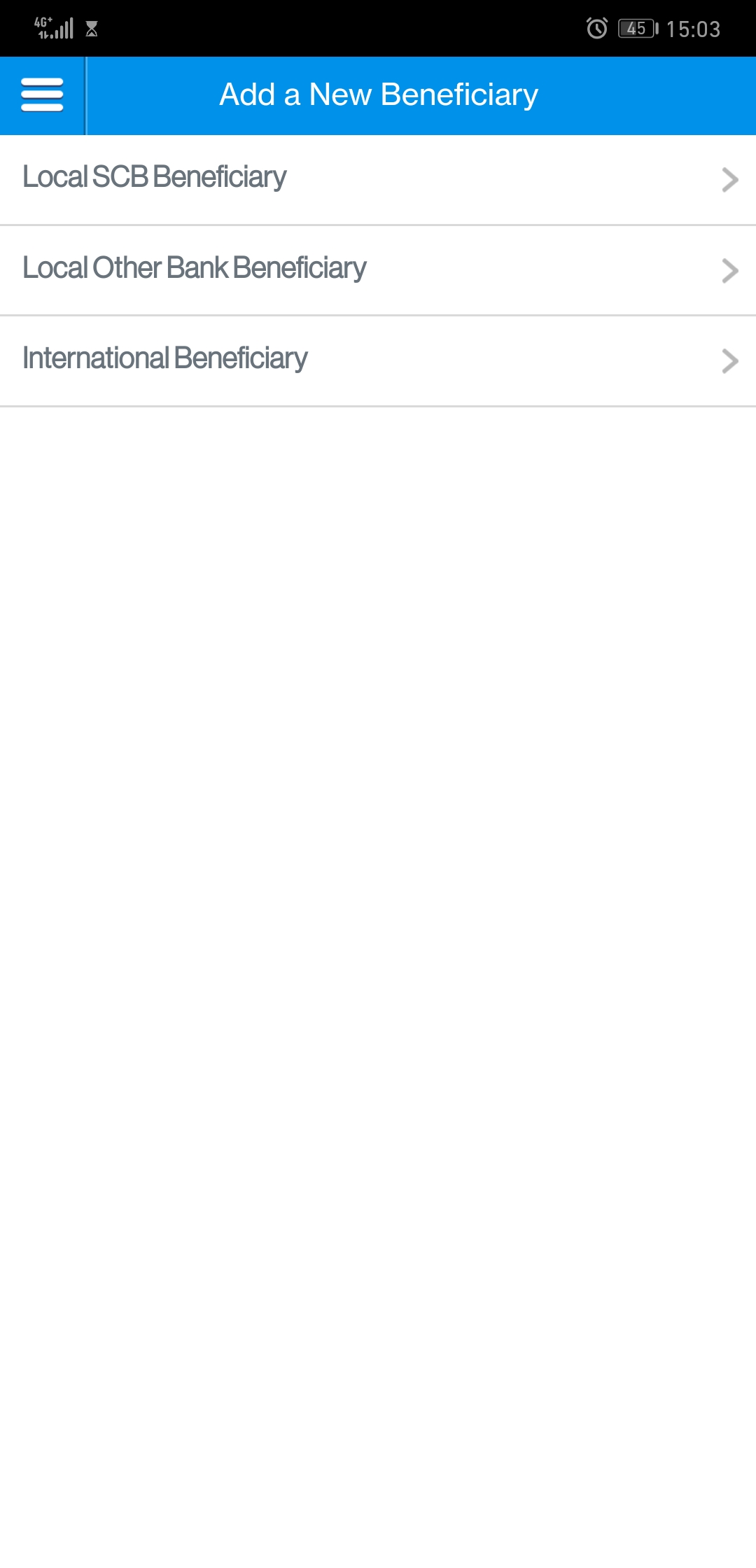 How to add a bank Beneficiary – Standard Chartered Kenya