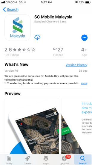 Standard Chartered Mobile Key – Standard Chartered Malaysia