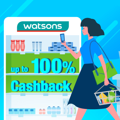 Up to 100% Cashback with Watsons – Standard Chartered Malaysia