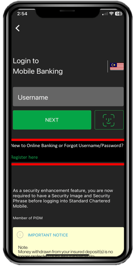 Registration guide – Standard Chartered Malaysia