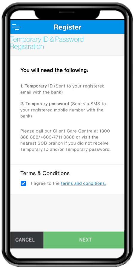 Registration guide – Standard Chartered Malaysia