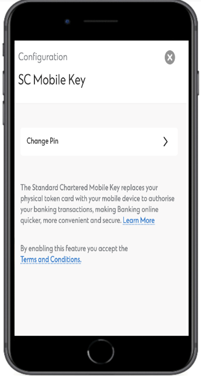How to change your SC Mobile Key PIN? – Standard Chartered Pakistan