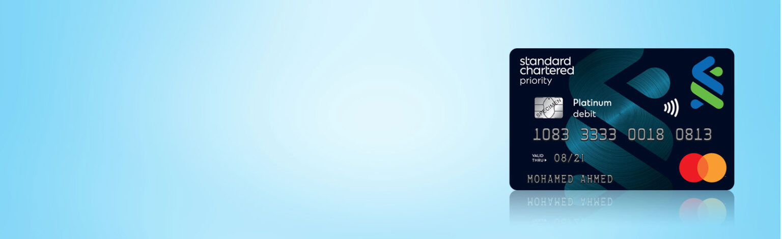 Priority Platinum debit card – Standard Chartered Pakistan