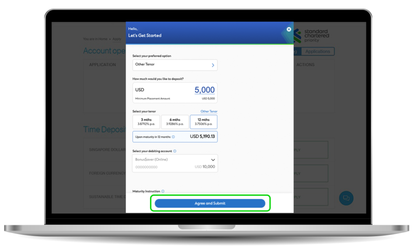 Foreign Currency Time Deposit (Fixed Deposit) Singapore - Standard ...