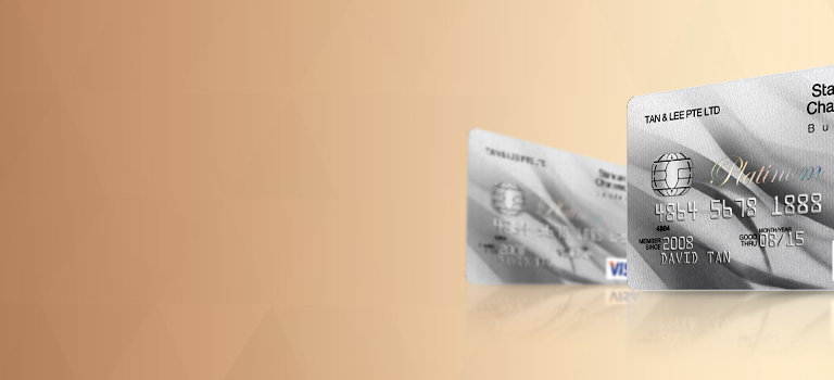 Business Platinum Card - Standard Chartered Singapore