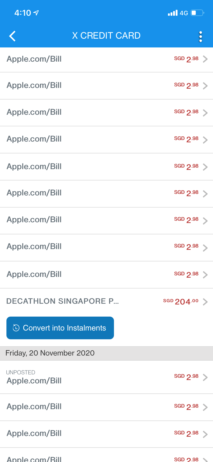 EasyPay - Standard Chartered Singapore