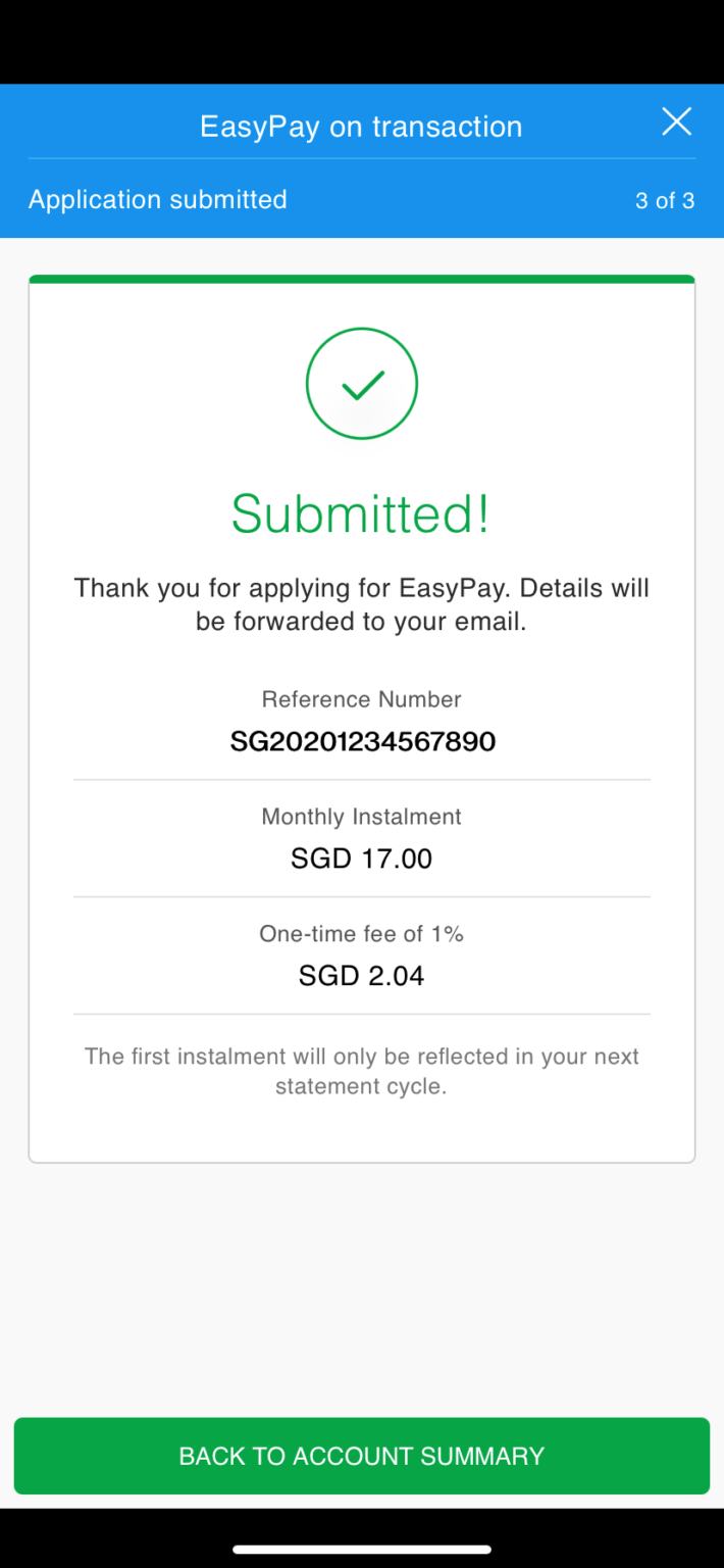 EasyPay - Standard Chartered Singapore