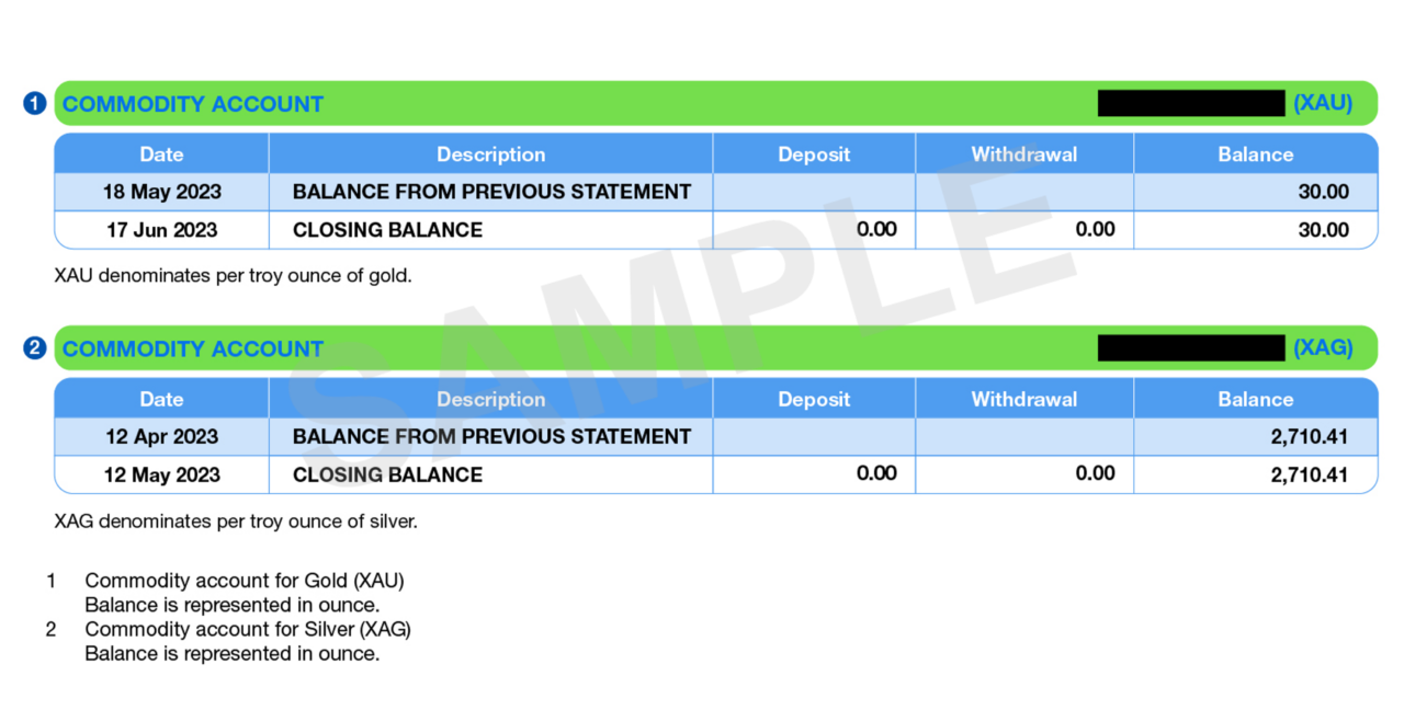 Statement Refresh - Standard Chartered Singapore