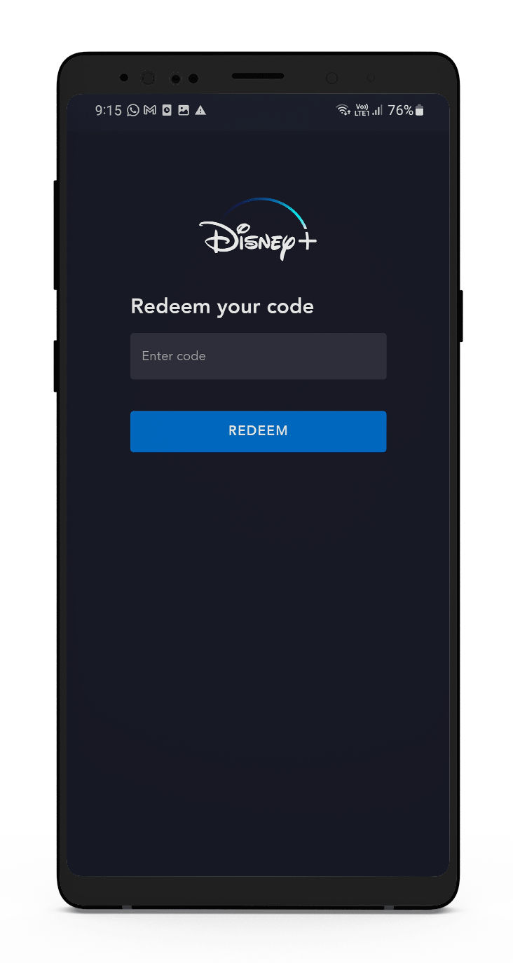 Disney+ Redemption - Standard Chartered Singapore