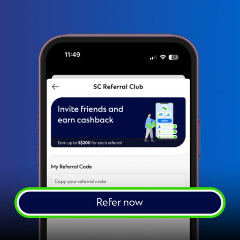 Refer A Friend - Standard Chartered Singapore