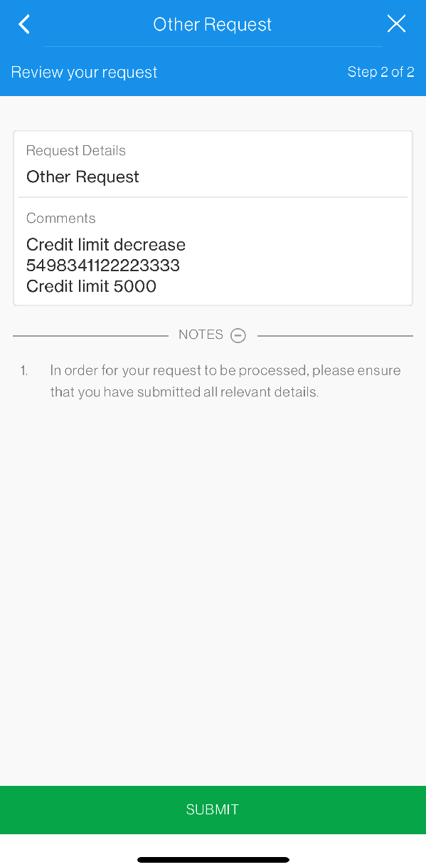 Looking to lower your credit limit to control your spending - Standard ...