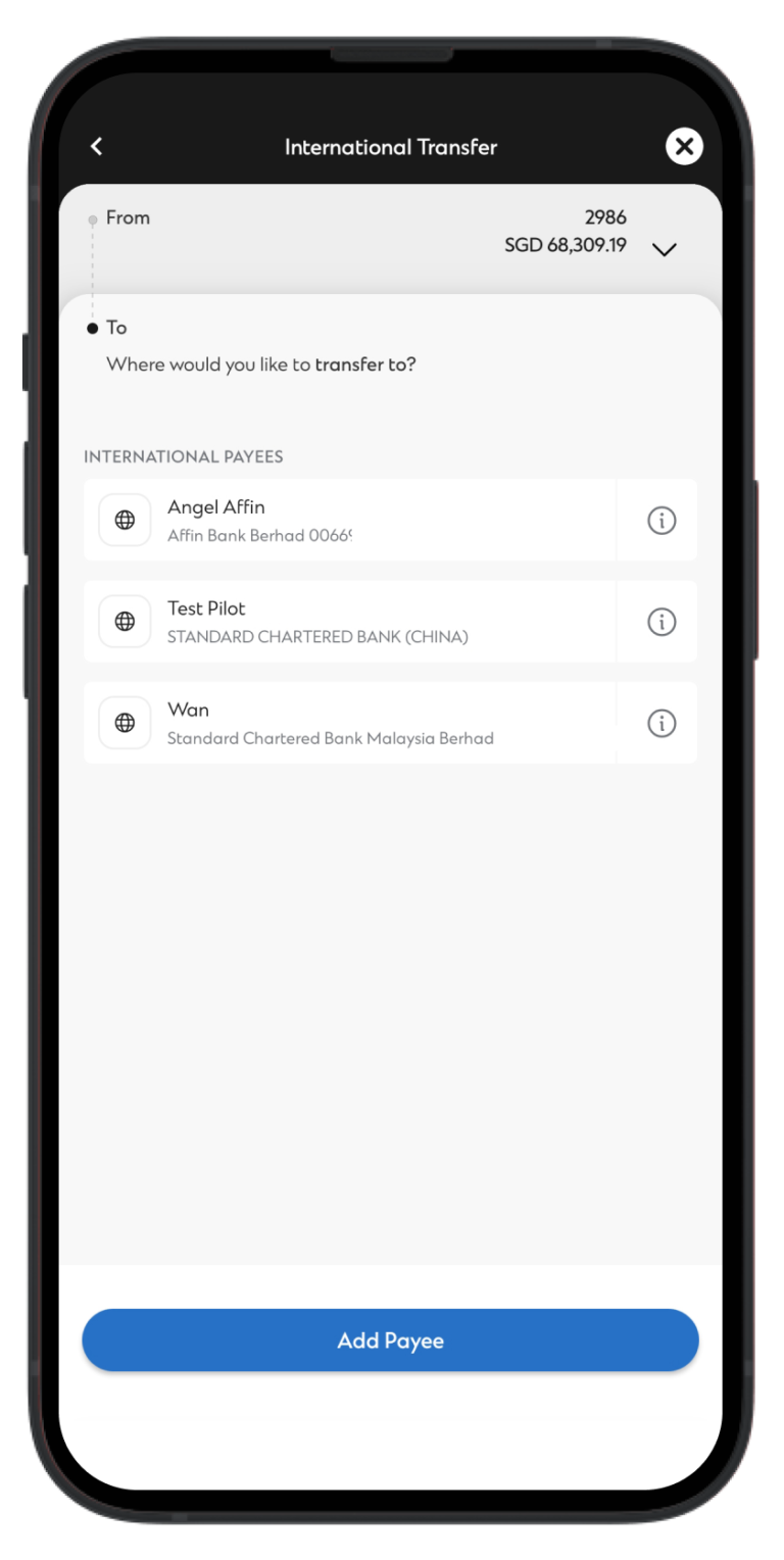 Transfer Money Overseas | Online Remittances - Standard Chartered Singapore