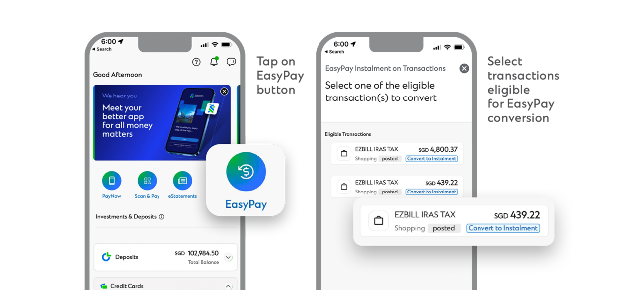 EasyPay - Standard Chartered Singapore