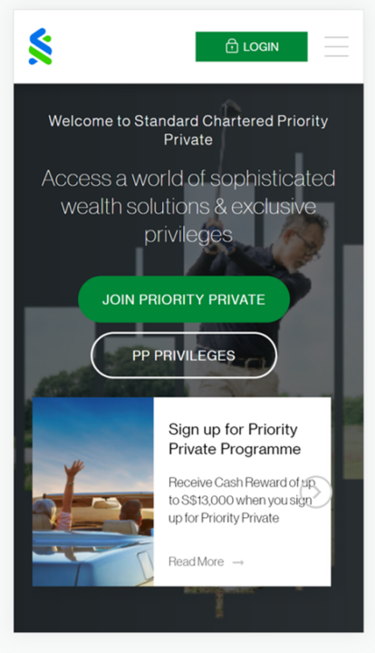 Priority Private Global Experiences - Standard Chartered Singapore