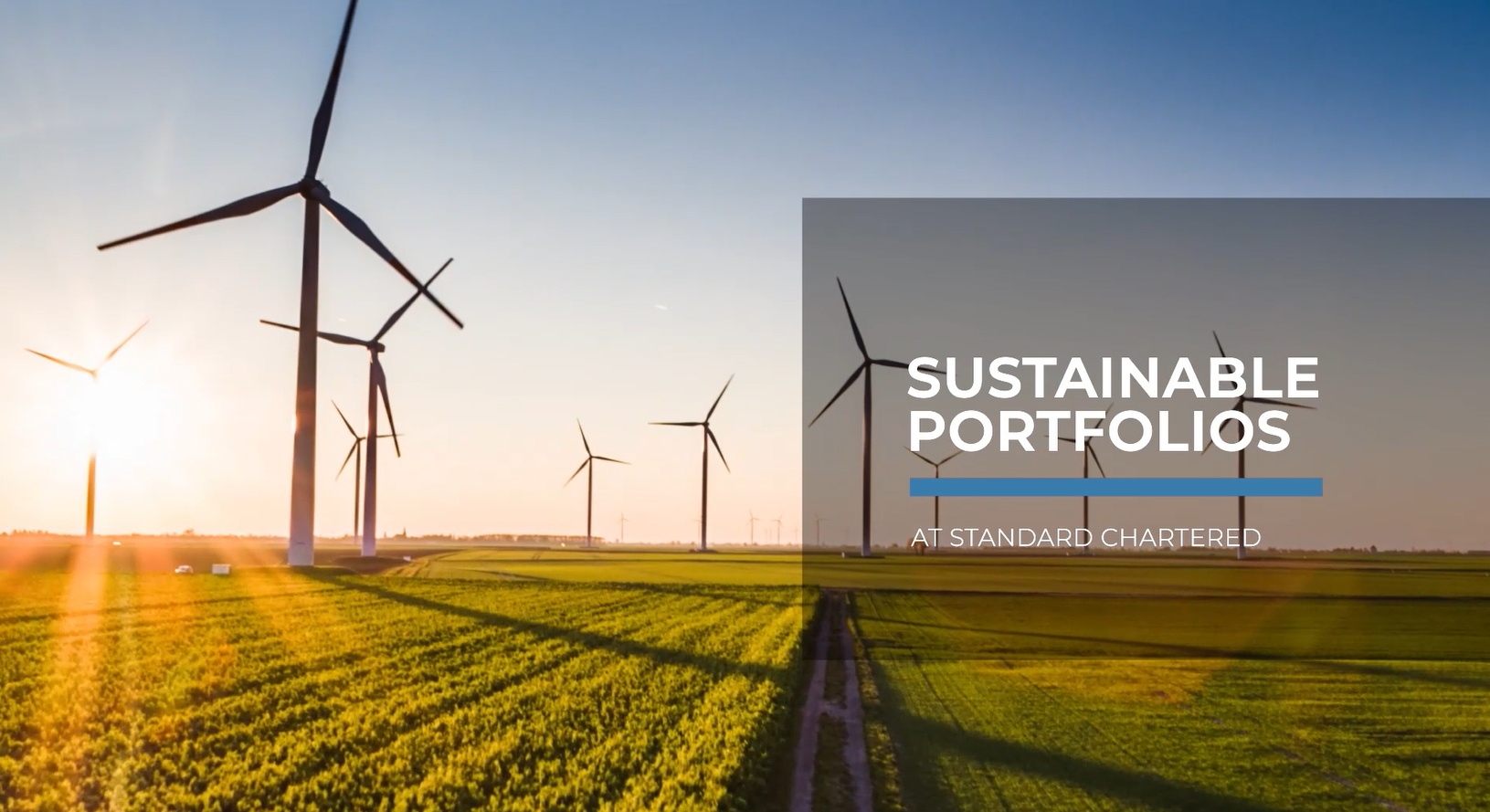 Sustainable Investing - Standard Chartered Singapore