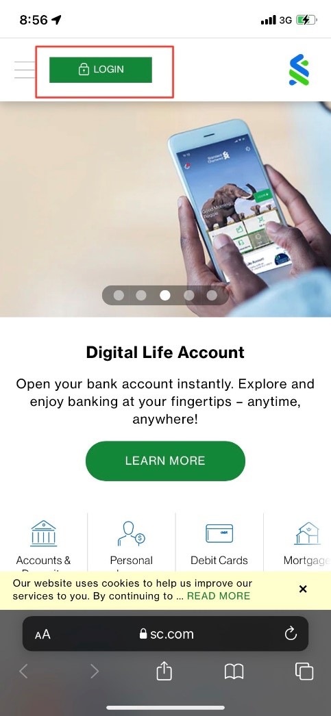 Changing Funds Transfer Limits – Standard Chartered Uganda