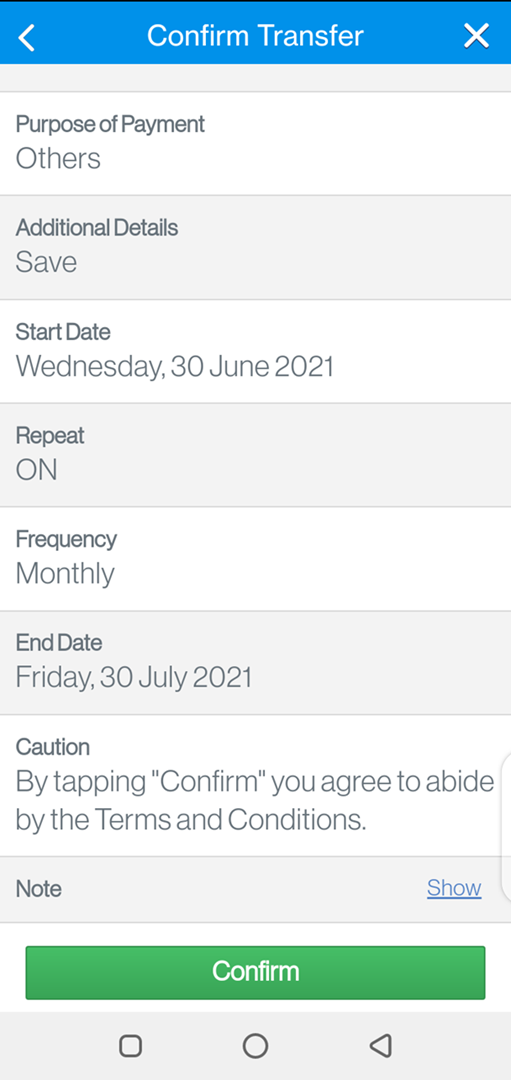 Set up a Standing Order – Standard Chartered Uganda