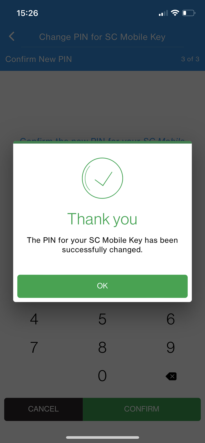 How to change your SC Mobile Key PIN – Standard Chartered Zambia